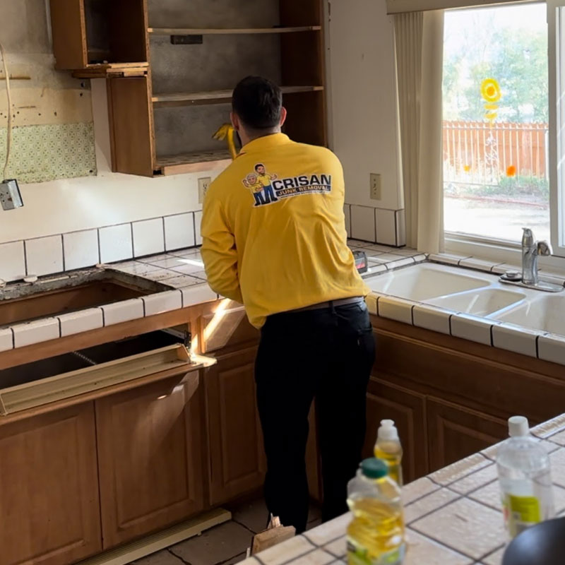 Interior Demolition - Crisan Junk Removal